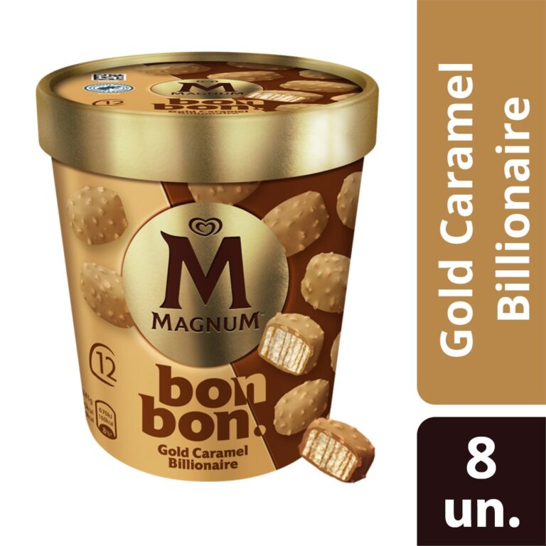 Magnum Gold Caramel Billionaire Chocolates - BAROSA Congelados | Manuel ...